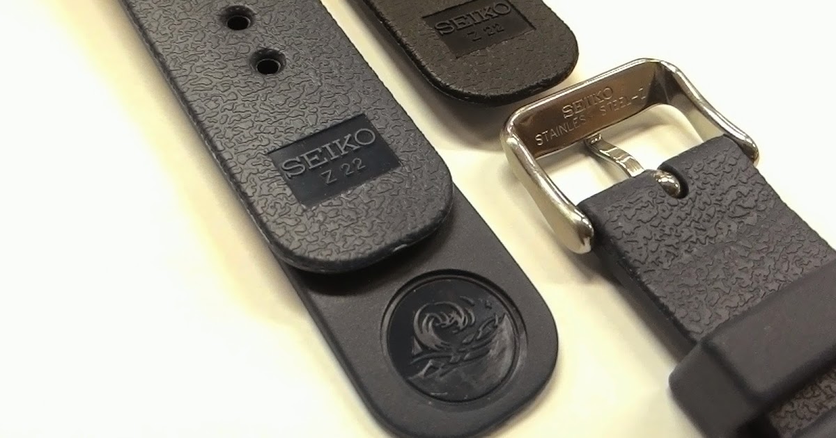 Watches Lover: [Sold] Brand New original Seiko rubber strap Z22 Wave ...